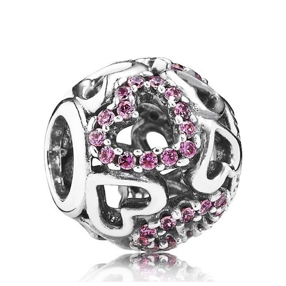 Pandora | Jewelry | Pandora Sterling Silver Charm Falling In Love ...